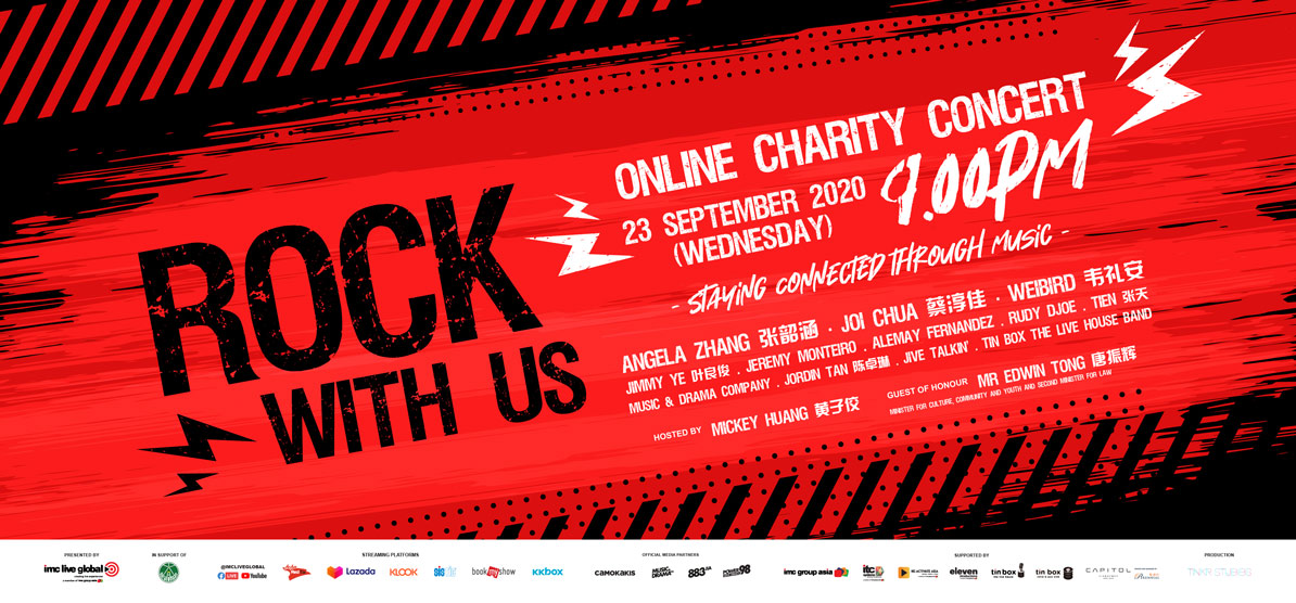 Rock With Us: Online Charity Concert Staying Connected Through Music