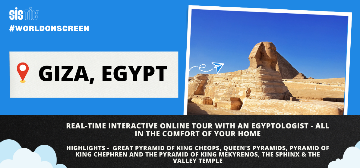 LIVE Interactive Tour: Explore The Pyramids Of Giza [G]