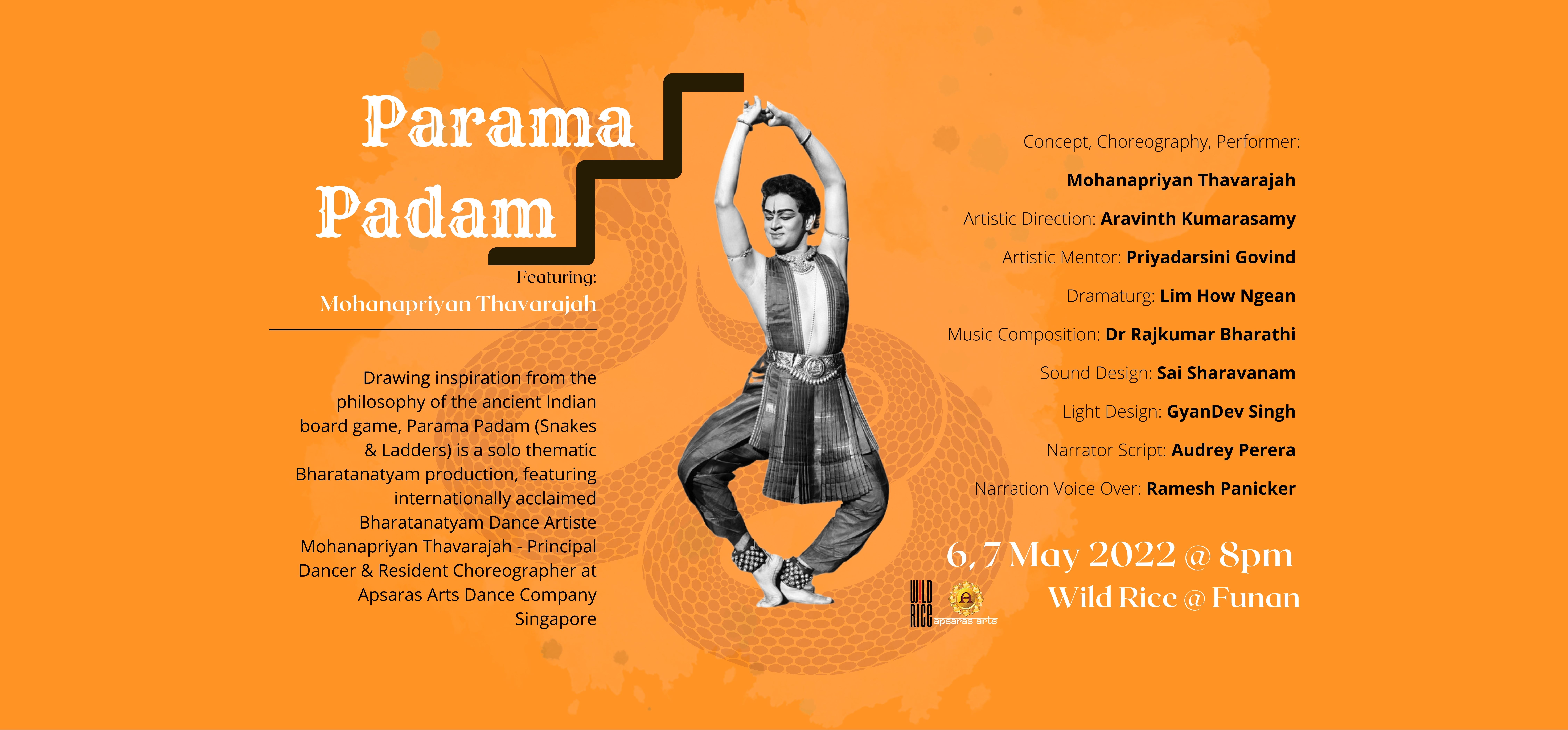 Apsaras Arts Dance Company presents Parama Padam - Life's Game of ...
