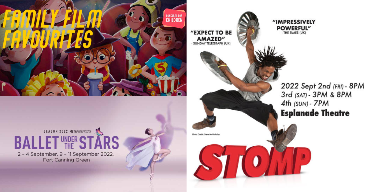 September 2022 Events Guide for a fun-filled School Holidays and more ...