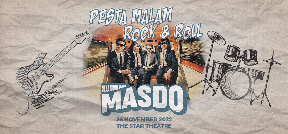 KUGIRAN MASDO “Malam Pesta Rock N Roll” Live in Singapore [G]