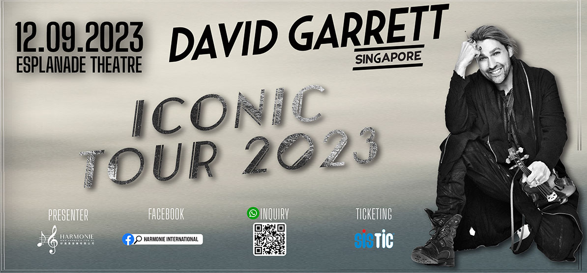 David Garrett ICONIC Tour 2023 [G]