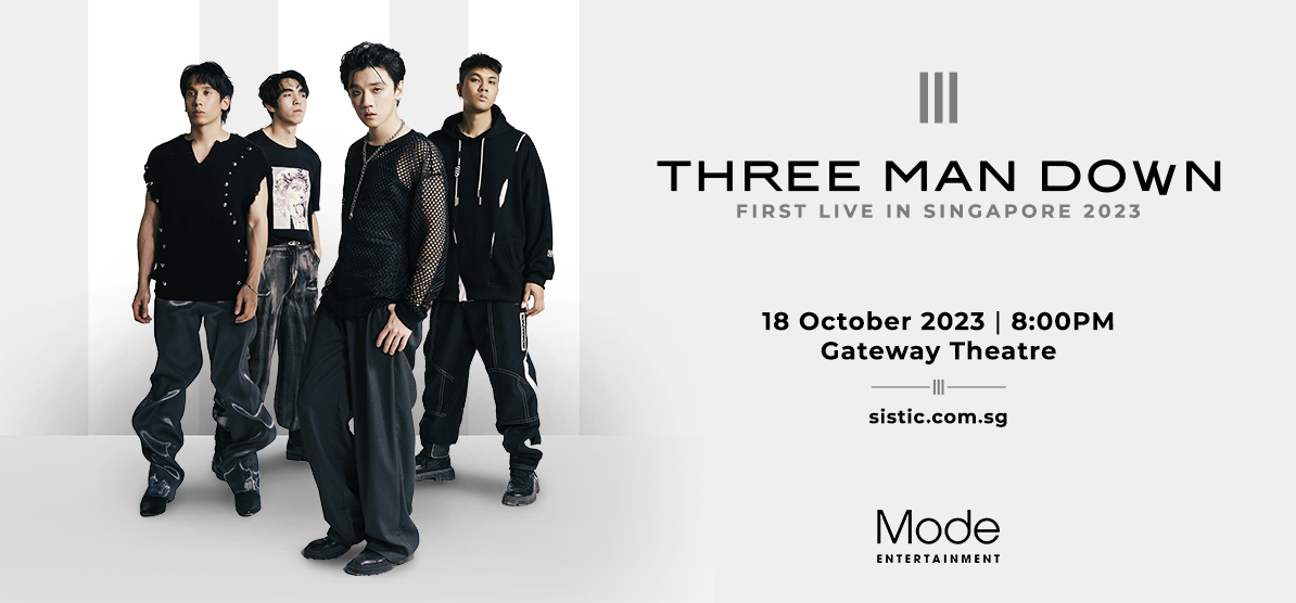 Three Man Down First Live in Singapore 2023 [G]