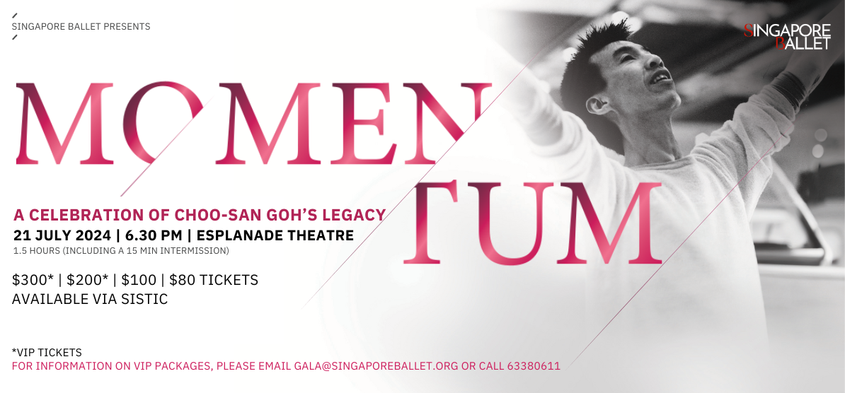 Momentum - A Celebration of Choo-San Goh's Legacy One-night only gala ...